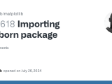 Importing Seaborn Package Issue 28618 Matplotlib Matplotlib Github