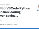 Vscode Python Extension Loading Forever Saying Reactivating Terminals