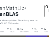 Issues Openmathlib Openblas Github