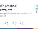 Github Docker Practice Miniprogram Read Https Github Yeasy