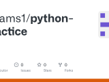 Github Kgrams1 Python Practice