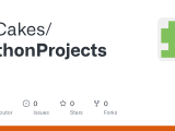 Github P Cakes Pythonprojects
