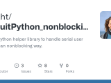 Github S Light Circuitpython Nonblocking Serialinput Circuitpython