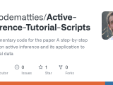 Github Dariodematties Active Inference Tutorial Scripts