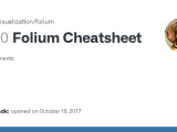 Folium Cheatsheet Issue 750 Python Visualization Folium Github