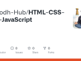 Github Subodh Hub Html Css And Javascript