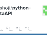 Github Tsushoji Python Metaapi