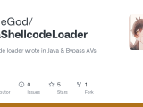 Github Yumegod Javashellcodeloader Shellcode Loader Wrote In Java