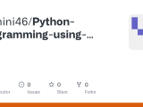 Github Yazhini46 Python Programming Using Machine Learning Record