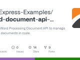 Github Devexpress Examples Word Document Api Examples Use The Word