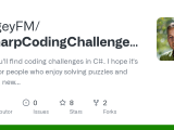 Github Sergeyfm Csharpcodingchallenges Codewars Here You Ll Find