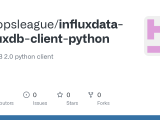 Github Devopsleague Influxdata Influxdb Client Python Influxdb 2 0