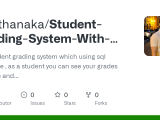 Github Merthanaka Student Grading System With Sql Database