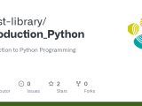 Github Kaust Library Introduction Python Introduction To Python