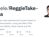 Github Xielele Reggietake Java Enterprise Class Development Project