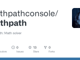 Github Mathpathconsole Mathpath Mathpath Math Solver