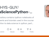 Github Mathys Guy Datasciencepython Introduction To Data Science In