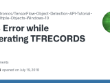 Error While Generating Tfrecords Issue 94 Edjeelectronics