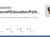 Github Juedwards Minecrafteducationpythonexamples Examples Of