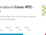 Github Terminatorul Linux Rtc Ioctl Perl Module For Real Time Clock