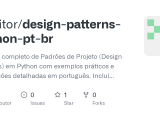 Github Nillvitor Design Patterns Python Pt Br рџ љ Guia Completo De