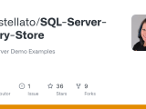 Github Erinstellato Sql Server Query Store Sql Server Demo Examples