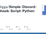 Github Jondigga Simple Discord Webhook Script Python