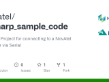 Github Novatel C Sharp Sample Code Sample Project For Connecting To