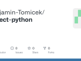 Github Benjamin Tomicek Project Python