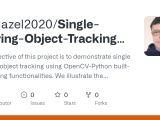 Github Mghazel2020 Single Moving Object Tracking Opencv Python The