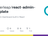 Github Flickerleap React Admin Template An Admin Dashboard Built In