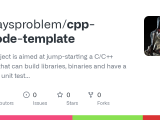 Github Alwaysproblem Cpp Vscode Template This Project Is Aimed At