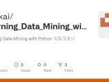 Github Quekai Learning Data Mining With Python Learning Data Mining