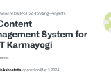 Content Management System For Igot Karmayogi Issue 3 Code4govtech