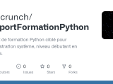 Github Cpt Crunch Supportformationpython Support De Formation Python