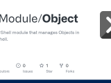 Github Psmodule Object A Powershell Module That Manages Objects In