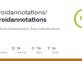 Github Androidannotations Androidannotations Fast Android