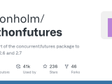 Github Agronholm Pythonfutures Backport Of The Concurrent Futures