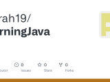 Github Jarrah19 Learningjava