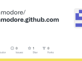 Github Commodore Commodore Github
