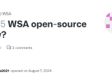 Wsa Open Source Now Microsoft Wsa Discussion 585 Github