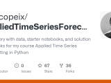 Github Marcopeix Appliedtimeseriesforecastinginpython Repository