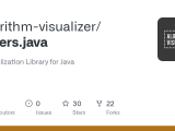 Github Algorithm Visualizer Tracers Java Scroll Visualization