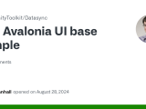 Avalonia Ui Base Sample Issue 82 Communitytoolkit Datasync Github
