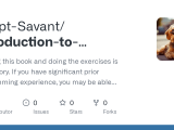 Github Script Savant Introduction To Programming With Python Launch