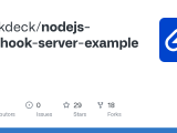 Github Hookdeck Nodejs Webhook Server Example