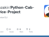 Github Mtmzakir Python Cab Service Project Cab Service Cli