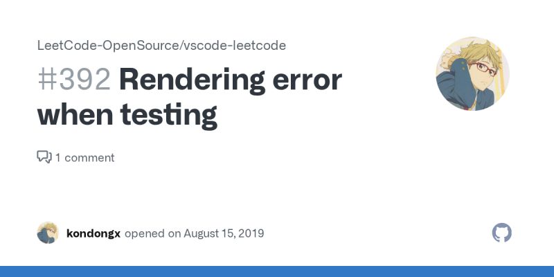 Rendering Error When Testing Issue 392 Leetcode Opensource Vscode - Premium Ocean Design Gallery - Desktop