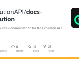 Github Evolutionapi Docs Evolution Open Source Documentation For The