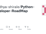 Github Sandhya Shirale Python Developer Roadmap